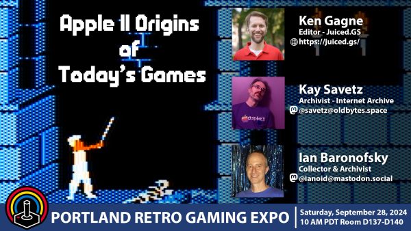 Apple II games panel at Portland Retro Gaming Expo - A2Central.com